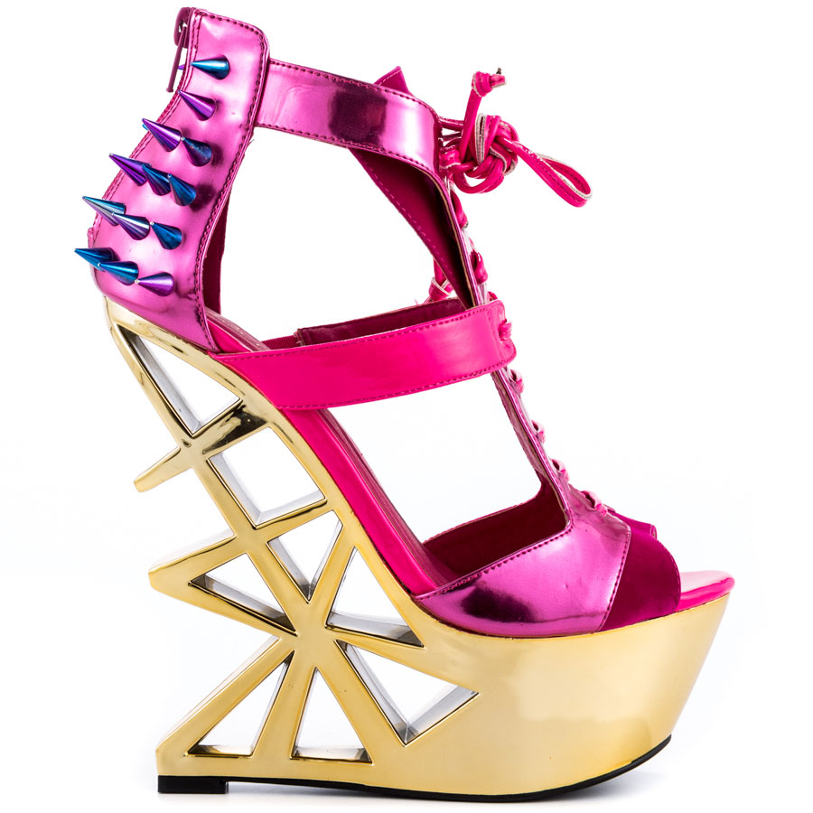 Geometric wedge sneaker heels: is this the shoe with everything? - High ...